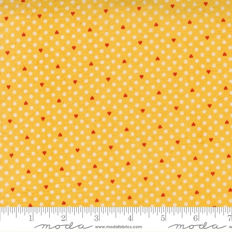Frankie Goldie Dot Heart By Basic Grey For Moda | Sew Together