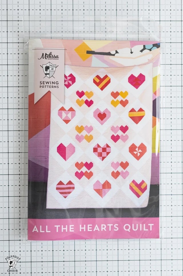 All The Hearts Quilt Pattern by Melissa Mortenson for Polka Dot Chair ...